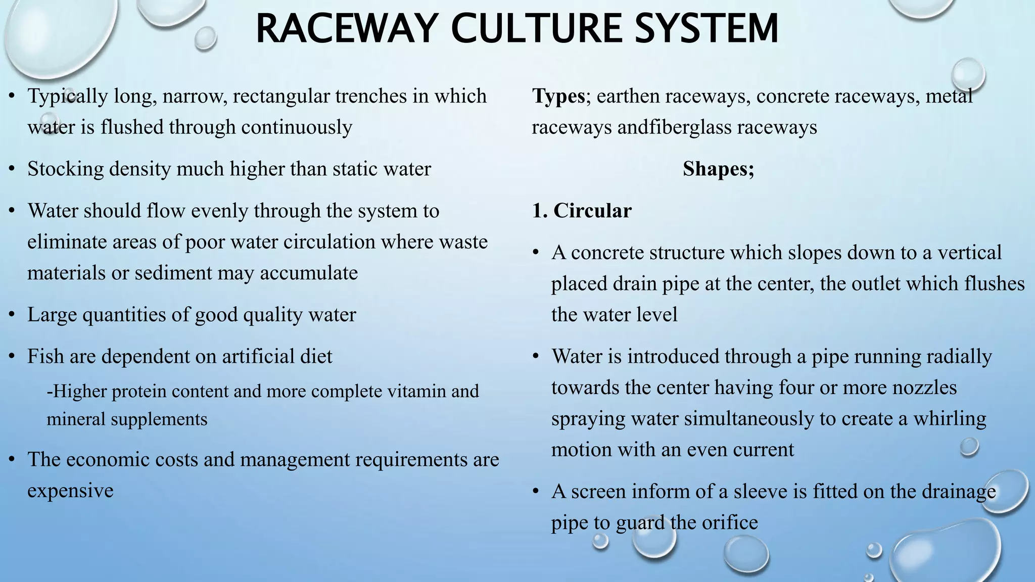 Finfish culture systems and practices | PPTX