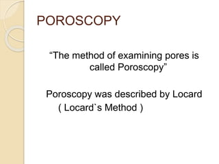 Finger printing | PPTX