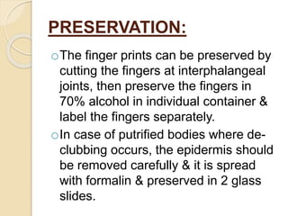 Finger printing | PPTX
