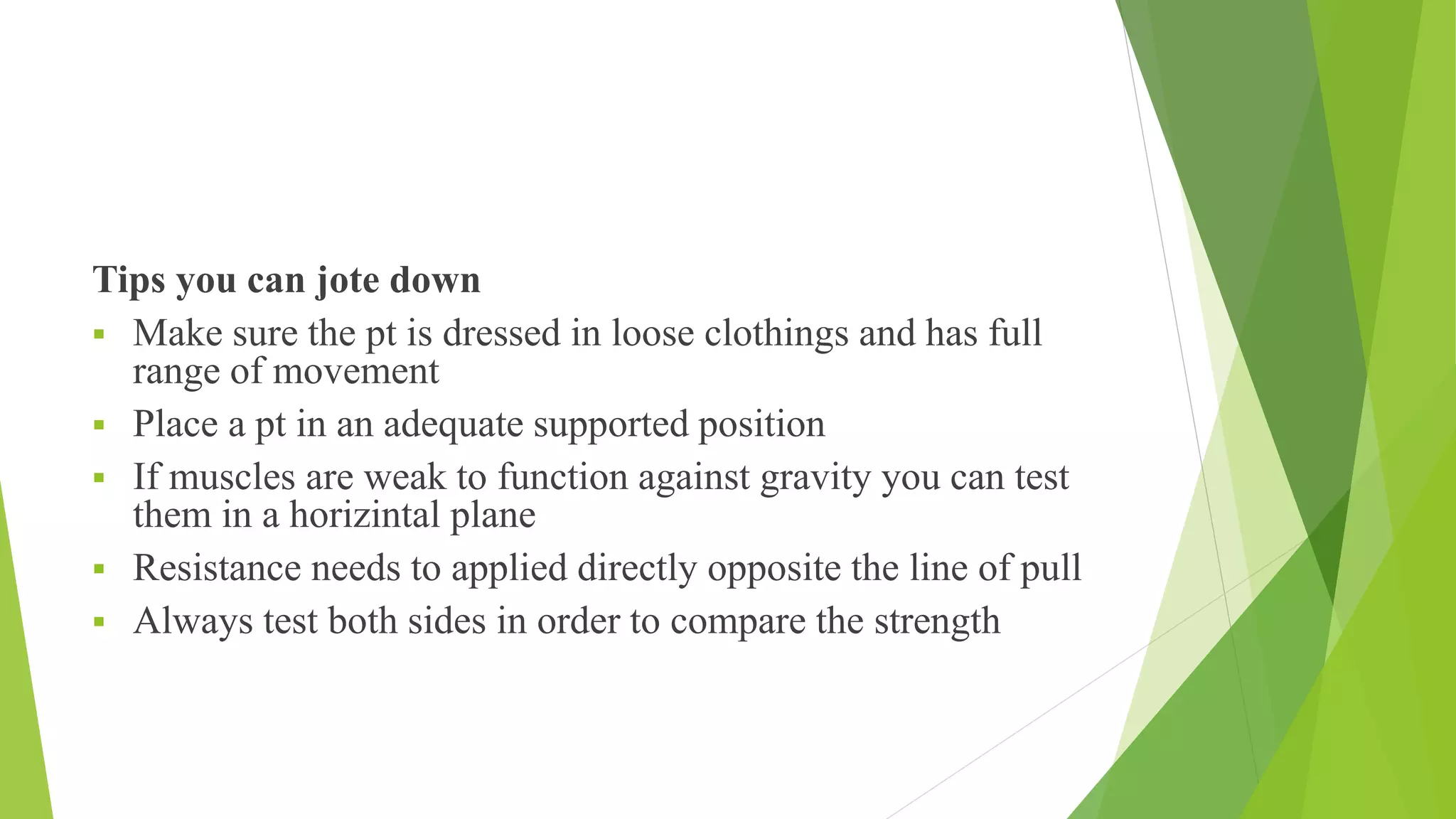 Finger clubbing, GCS Muscle Power Grading.pptx