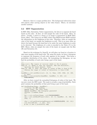 Finger detection | PDF