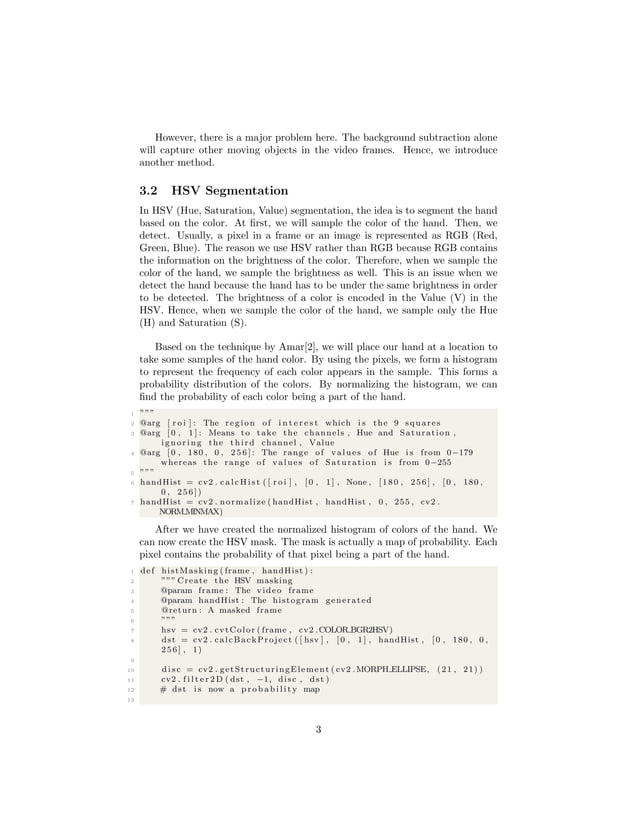 Finger detection | PDF