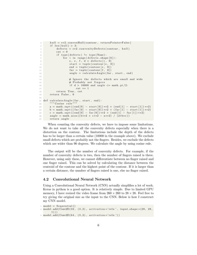 Finger detection | PDF