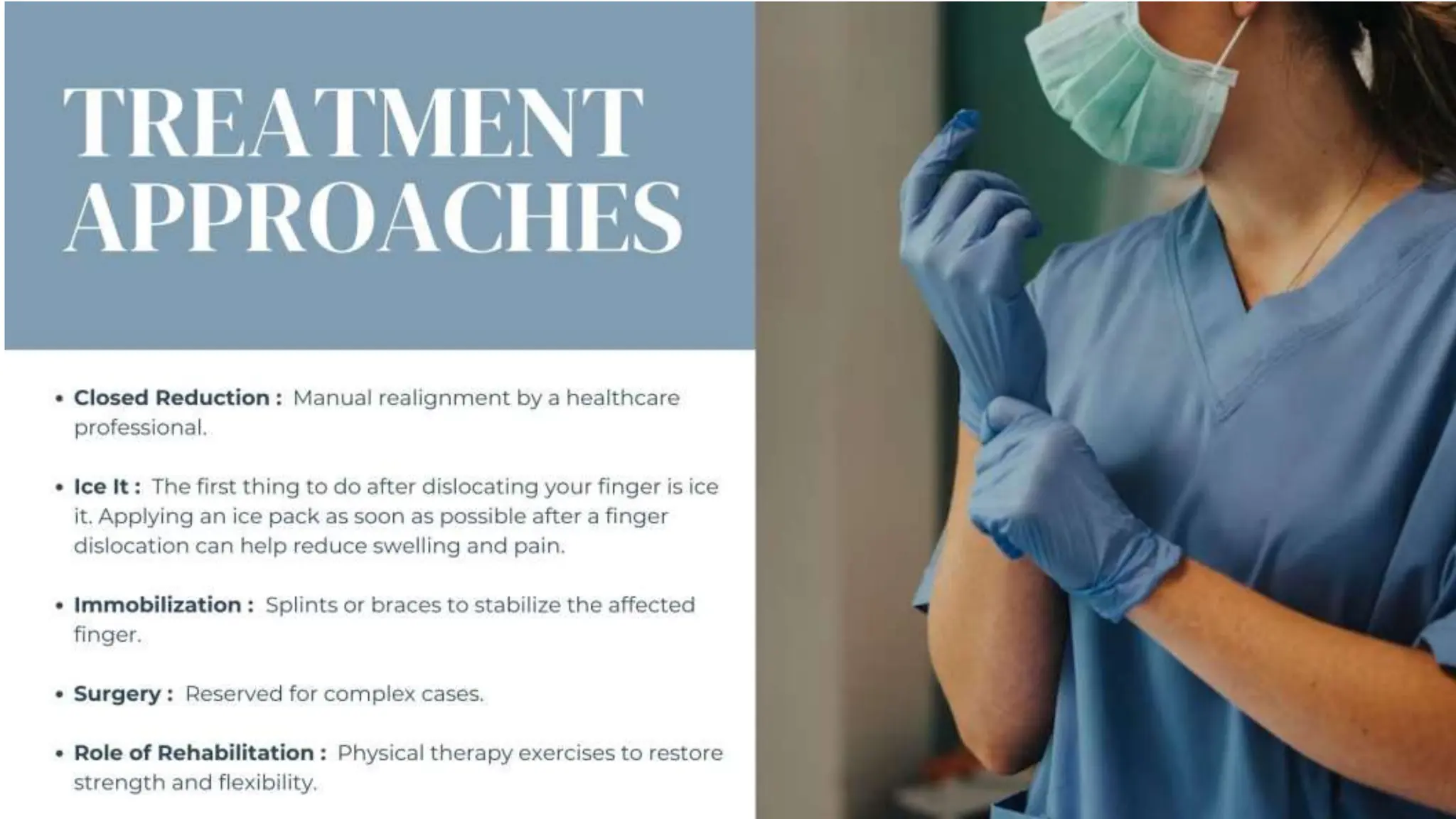 Finger Dislocation Exploring Your Best Treatment Options | PPTX