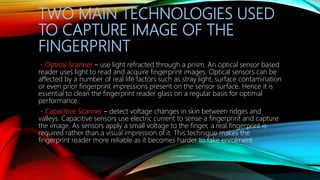 Finger Print Sensor | PPT