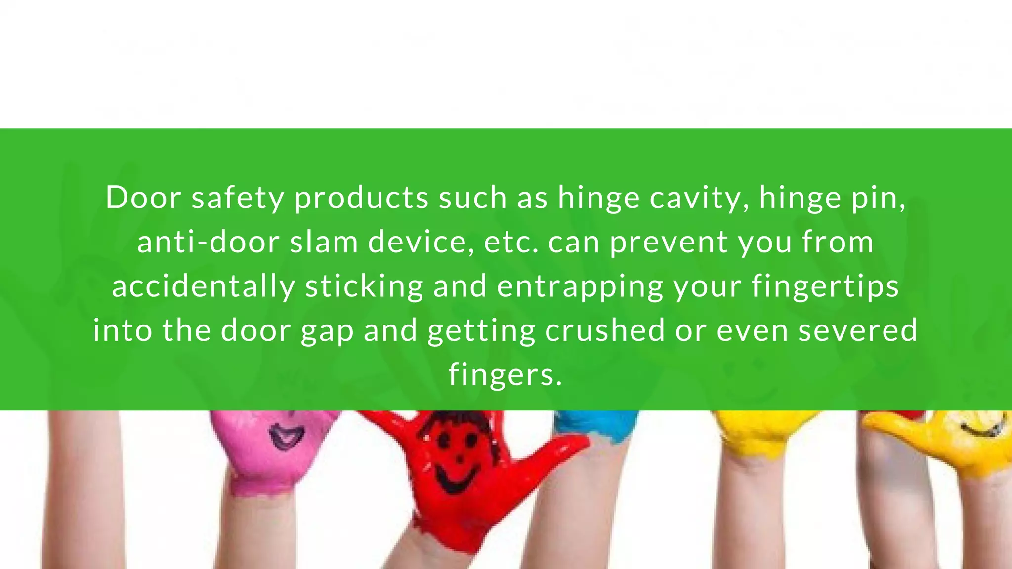 Finger Entrapment Injuries — Cure and Prevention | PDF