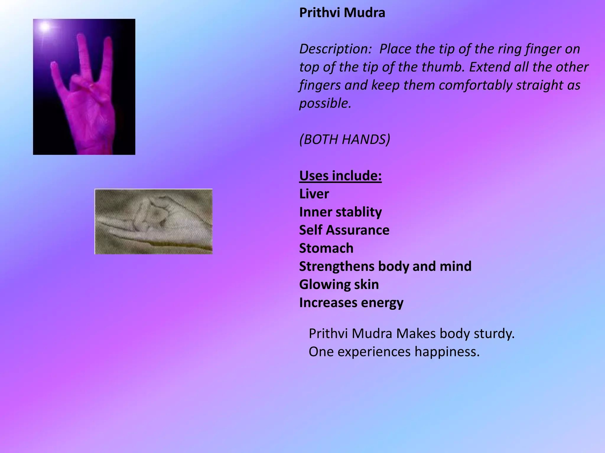 Finger mudras | PPTX