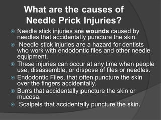 Finger pricking | PPTX