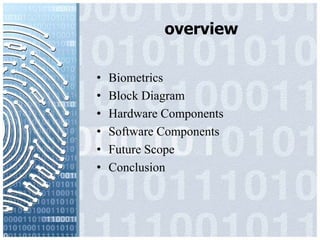 Fingerprint | PPT