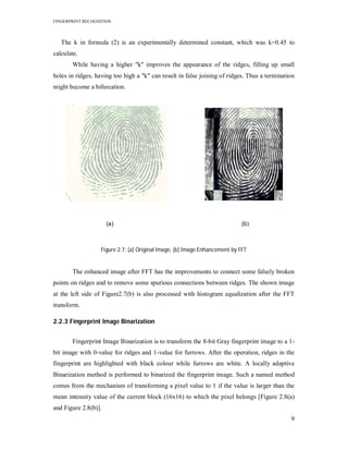 Fingerprint Recognition Technique(PDF) | PDF | Photo Editing Software | Computer Software and ...