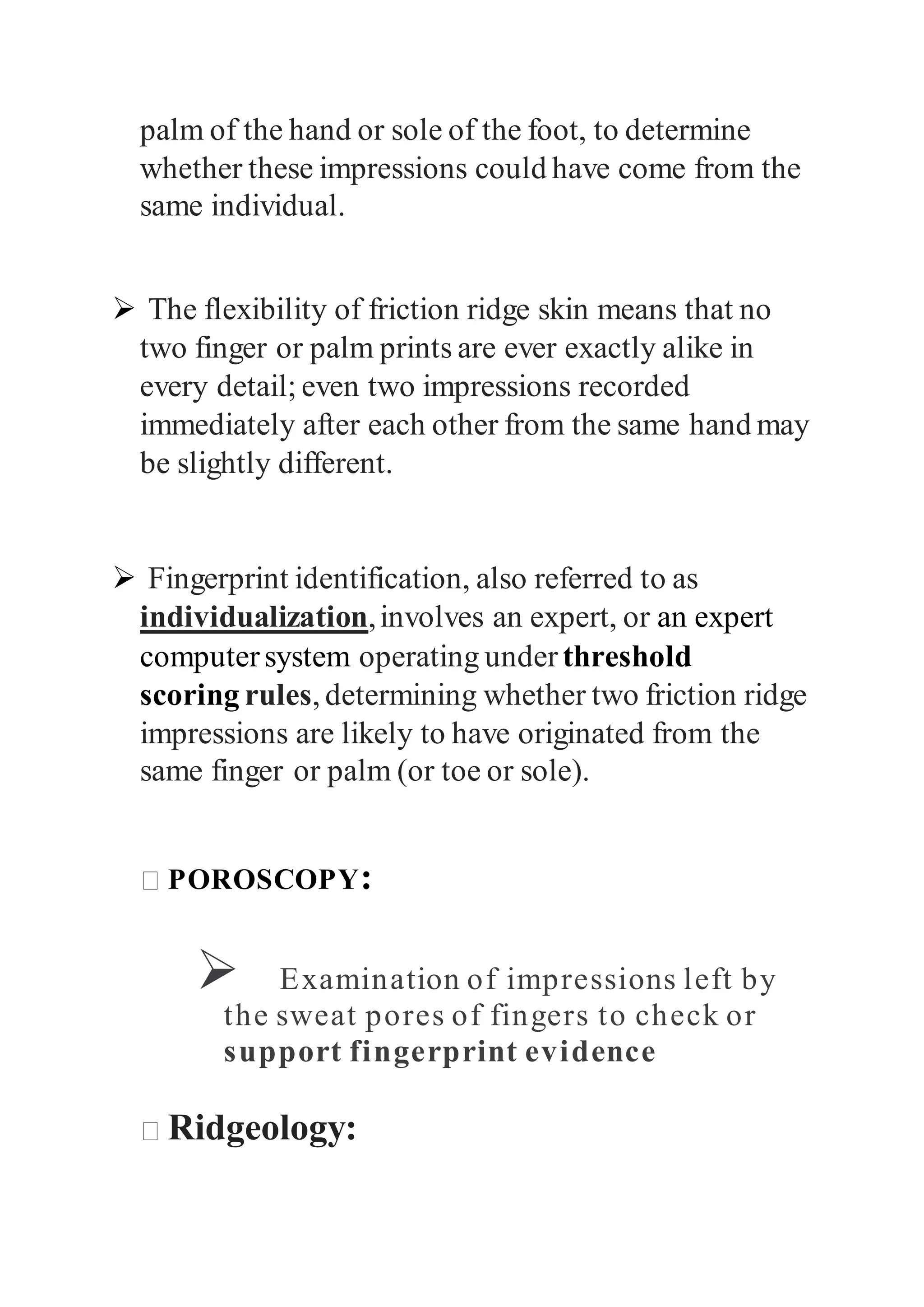 Finger print | DOCX