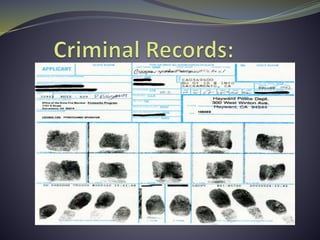 Correlation based Fingerprint Recognition | PPTX