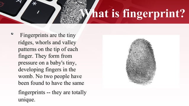Fingerprint | PPT