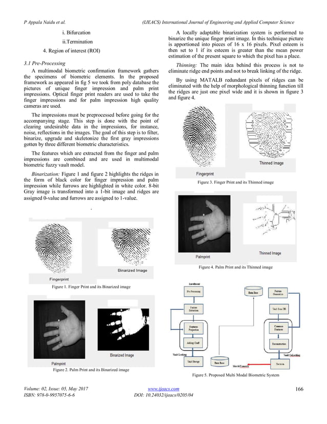 Fingerprint and Palmprint Multi-Modal Biometric Security System | PDF