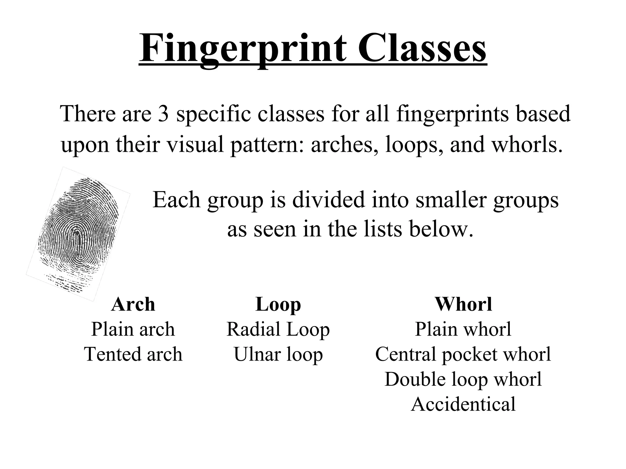 Fingerprint | PPT