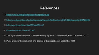 Finger print and pulse sensor for digital signal processors (dsp) | PPTX