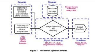 Finger print and pulse sensor for digital signal processors (dsp) | PPTX