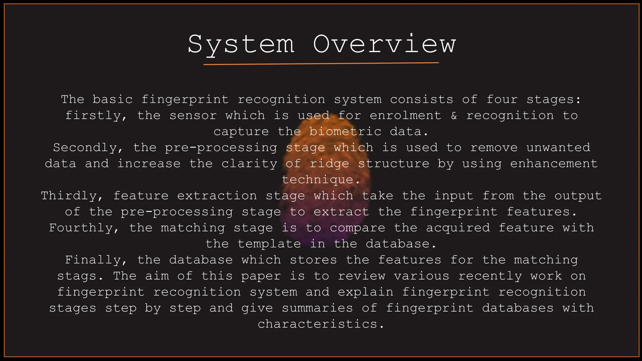 Fingerprint Authentication Using Biometric And Aadhar Card Fingerprint ...