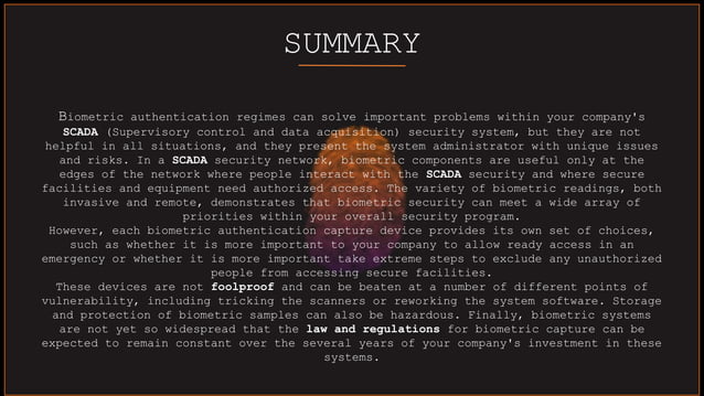 Fingerprint Authentication Using Biometric And Aadhar Card Fingerprint | PPTX | Operating ...