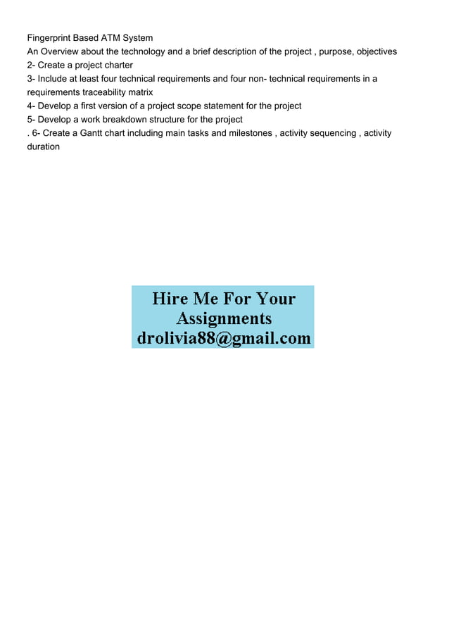 Fingerprint Based ATM System An Overview about the technolog.pdf ...