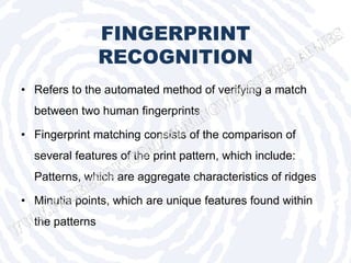 FINGERPRINT BASED LICENSING SYSTEM FOR DRIVING | PDF