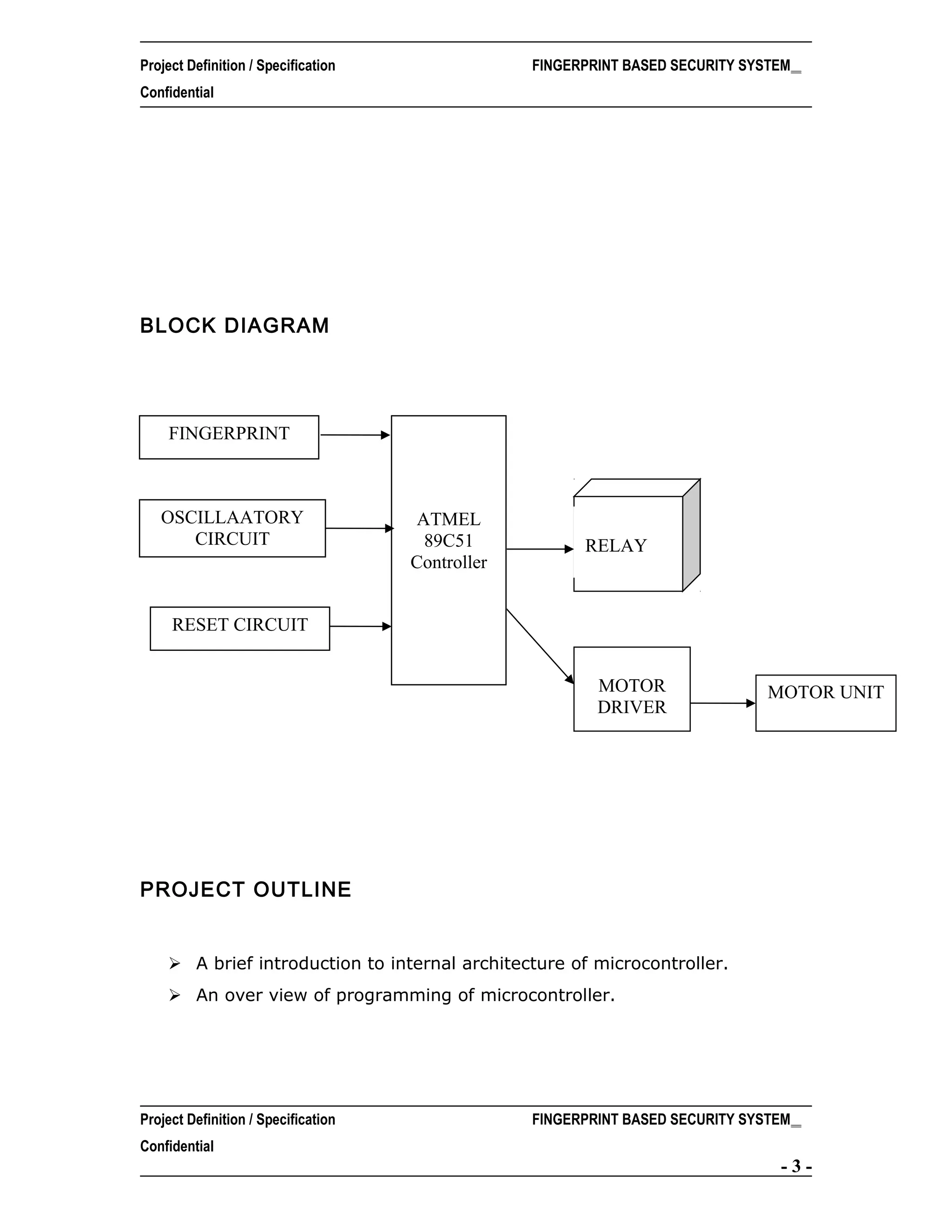 Fingerprint based security system | PDF