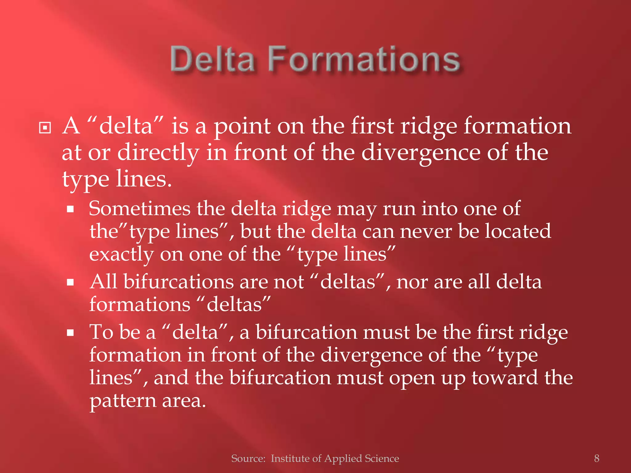 Fingerprint classification rules | PPTX