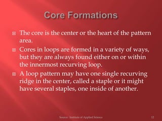 Fingerprint classification rules | PPTX