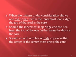 Fingerprint classification rules | PPTX