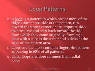 Fingerprint classification rules | PPTX