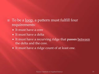 Fingerprint classification rules | PPTX