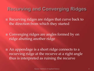 Fingerprint classification rules | PPTX
