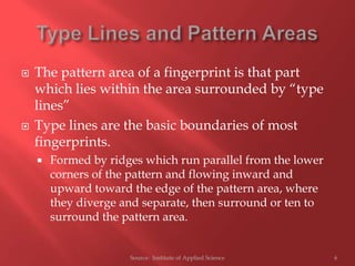 Fingerprint classification rules | PPTX