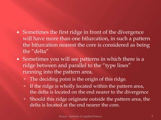 Fingerprint classification rules | PPTX