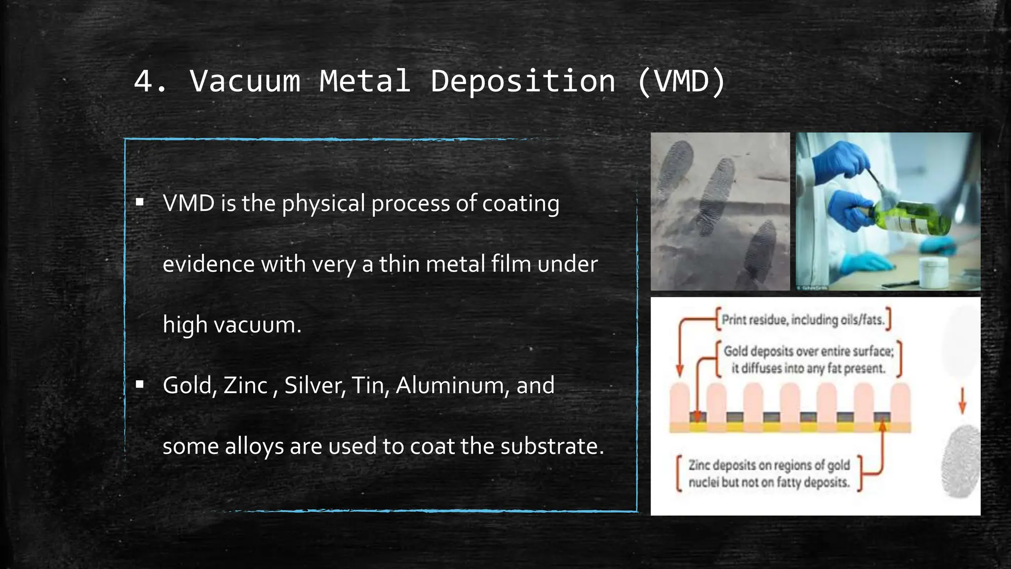 fingerprint detection method ( forensic science) | PPT