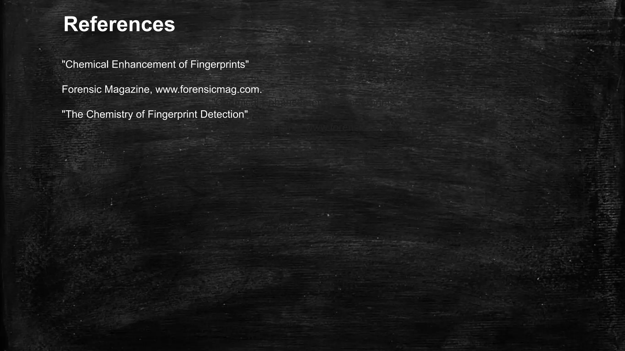 fingerprint detection method ( forensic science) | PPT