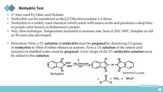 Fingerprint development methods Presentation.pptx | Chemistry | Science
