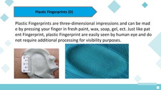 Fingerprint development methods Presentation.pptx | Chemistry | Science