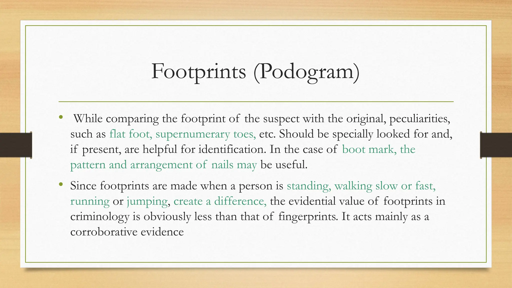 finger printing, types and explanation.pptx