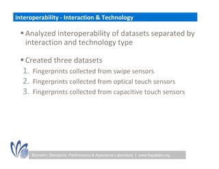 Fingerprint Interoperability Seminar | PPT