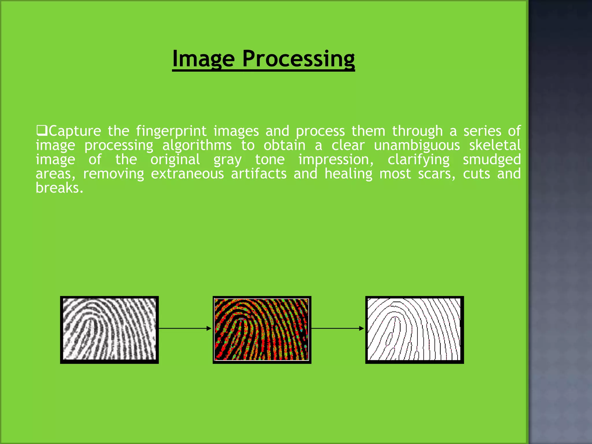 Fingerprint presentation | PPTX