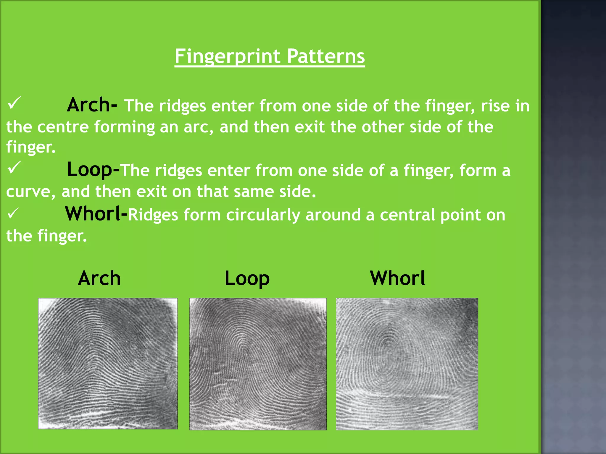 Fingerprint presentation | PPTX