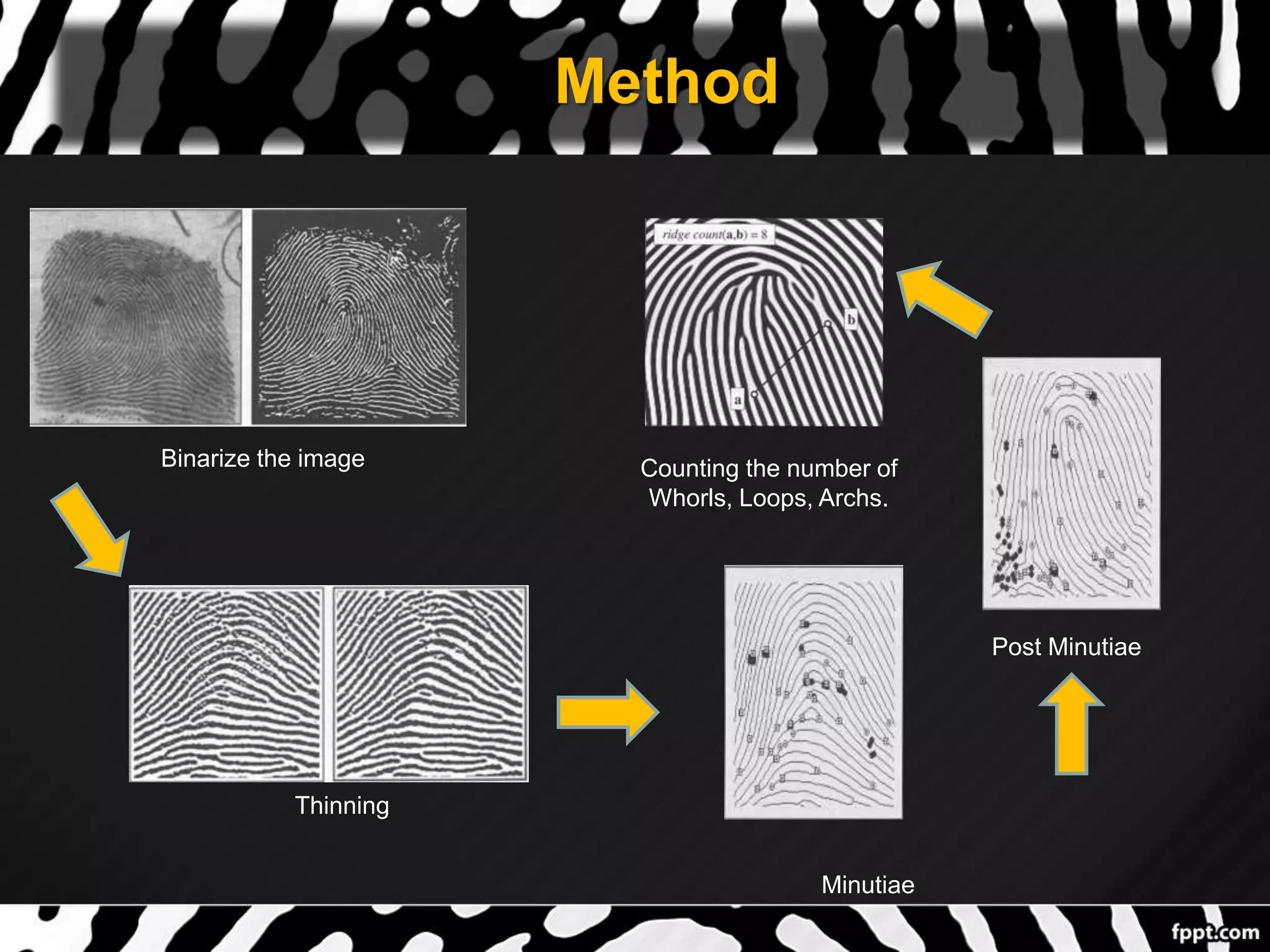 Finger print presentation by R Rajkumar | PPT