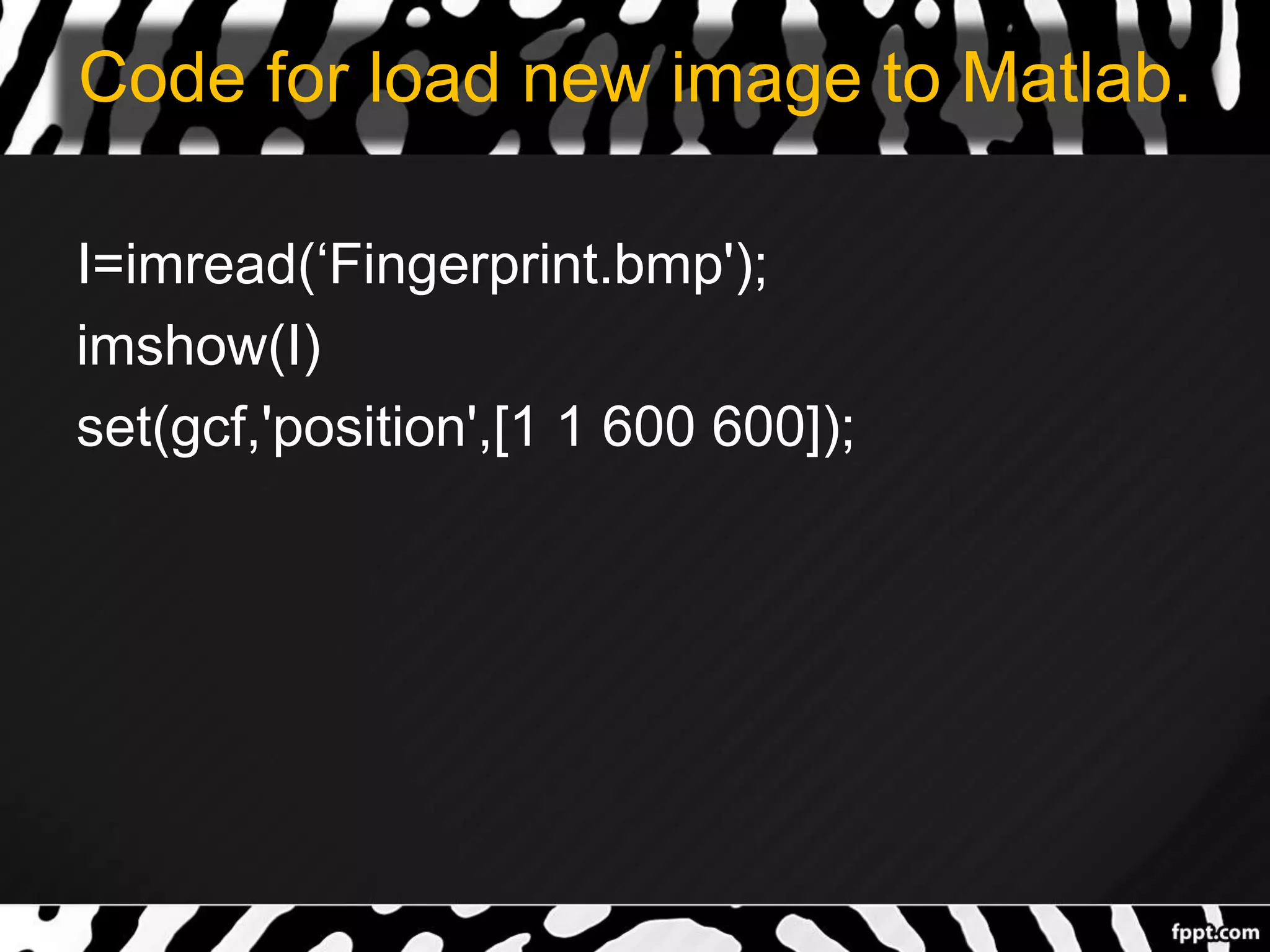 Finger print presentation by R Rajkumar | PPT