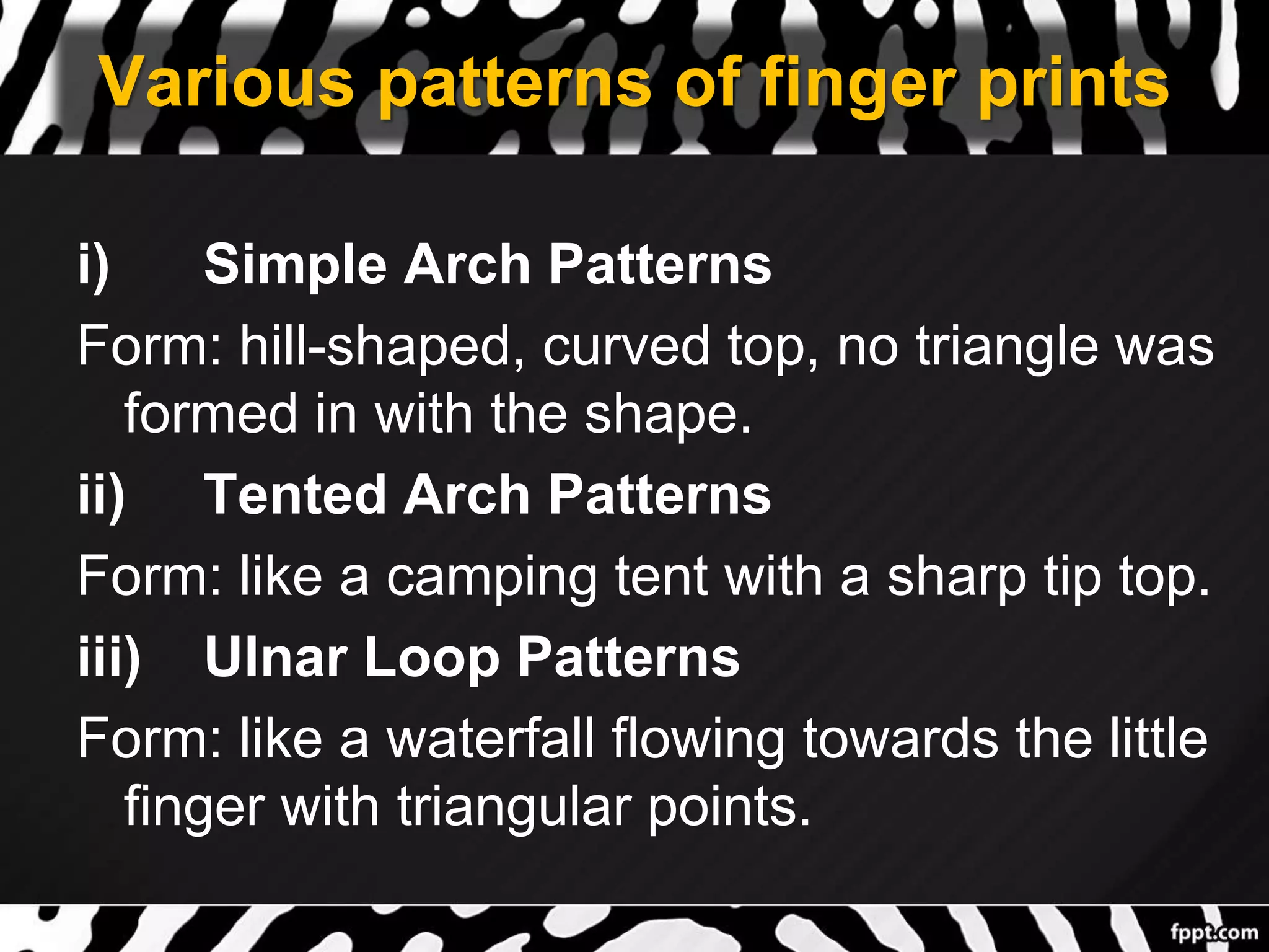 Finger print presentation by R Rajkumar | PPT