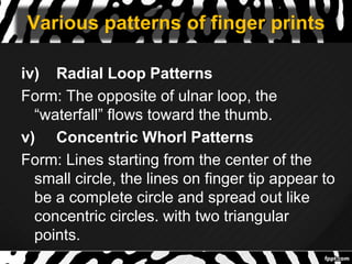 Finger print presentation by R Rajkumar | PPT