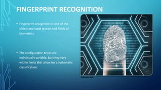 Fingerprint recognition | PPT