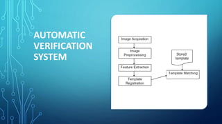 Fingerprint recognition | PPT