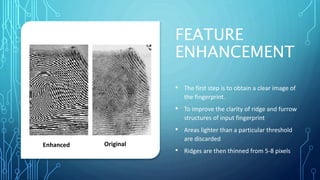 Fingerprint recognition | PPT