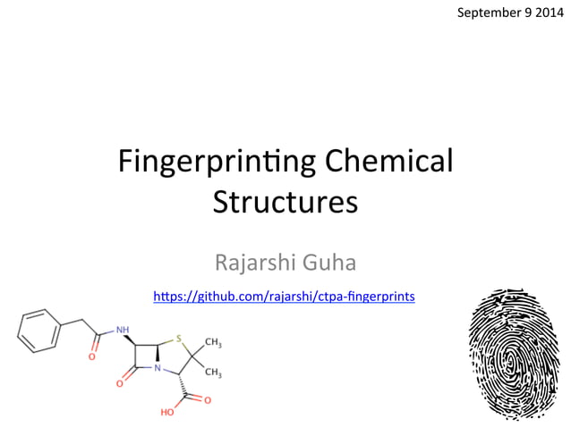 Fingerprinting Chemical Structures | PDF